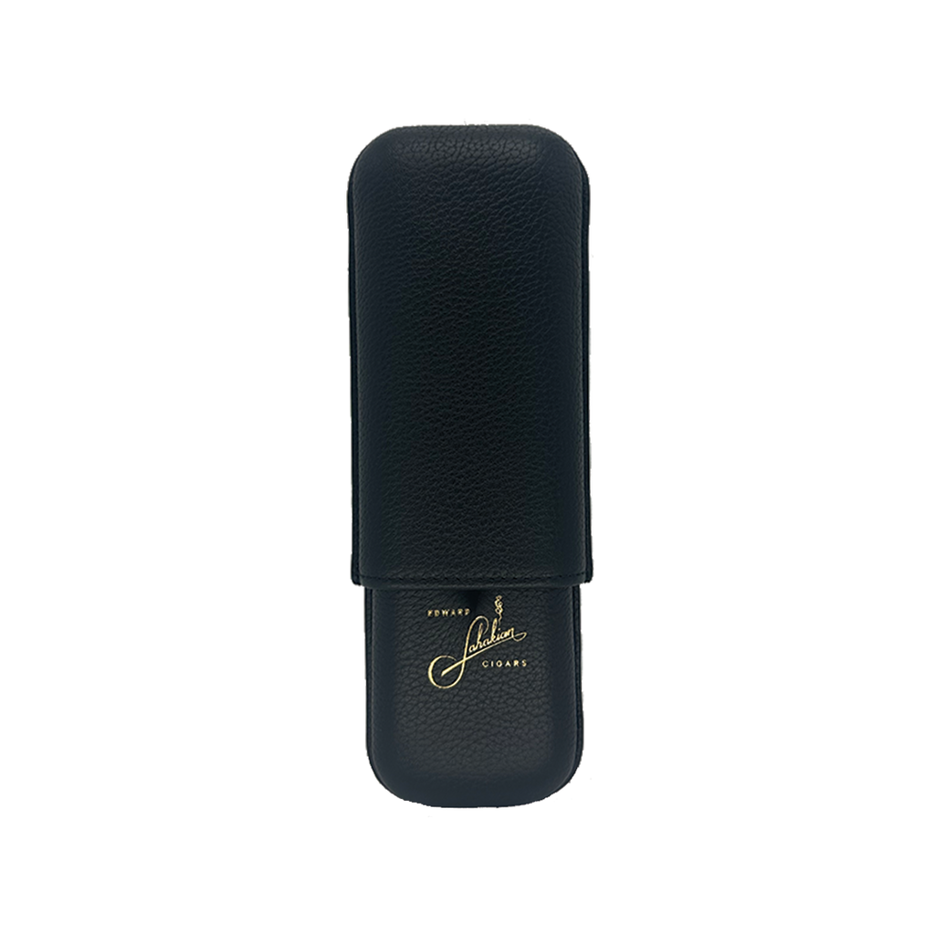 Edward Sahakian 2 cigar case - Black – Davidoff London